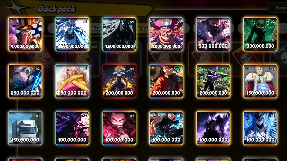The Best Attacker and Support Cards in Anime Card Clash Right Now