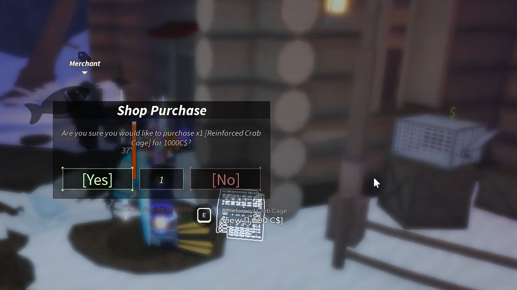 Where to Buy the Reinforced Crab Cage in Fisch (Roblox)