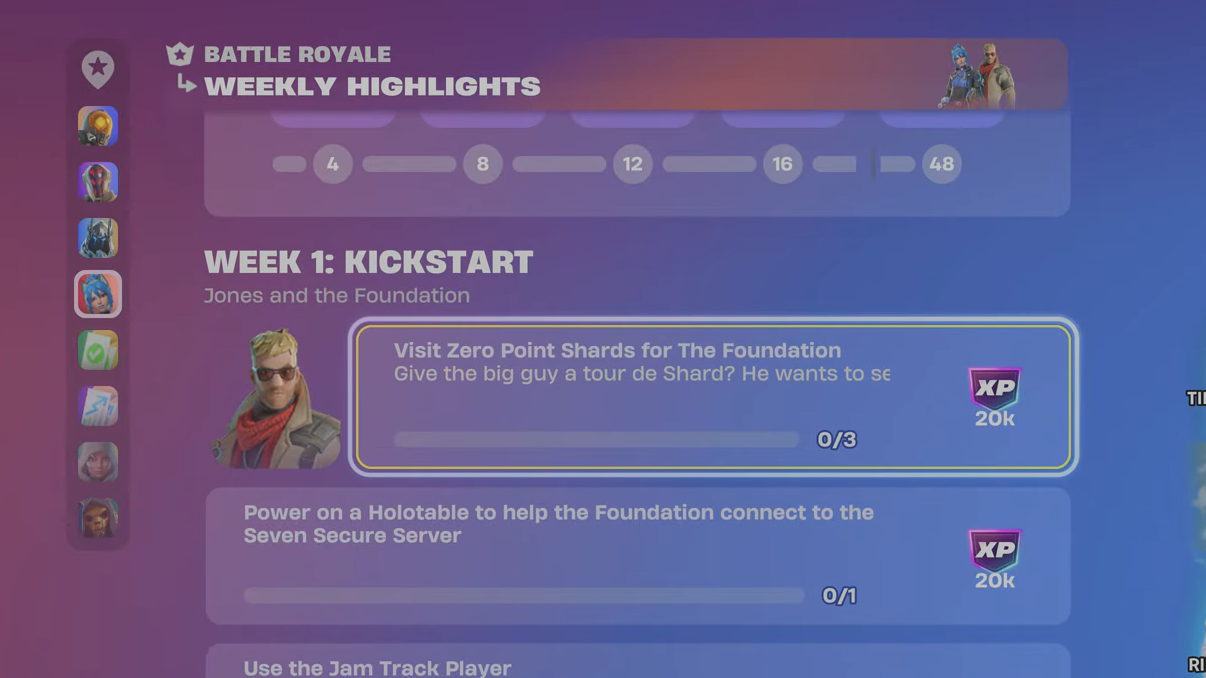 Fortnite Chapter 7 Season 2: Every Weekly, Story, and Battle Pass Quest