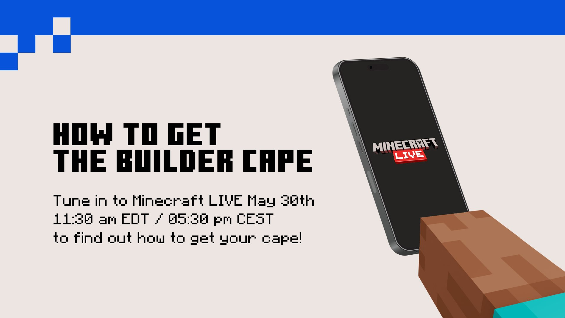 Minecraft Crafter and Builder Capes – How to Earn Both