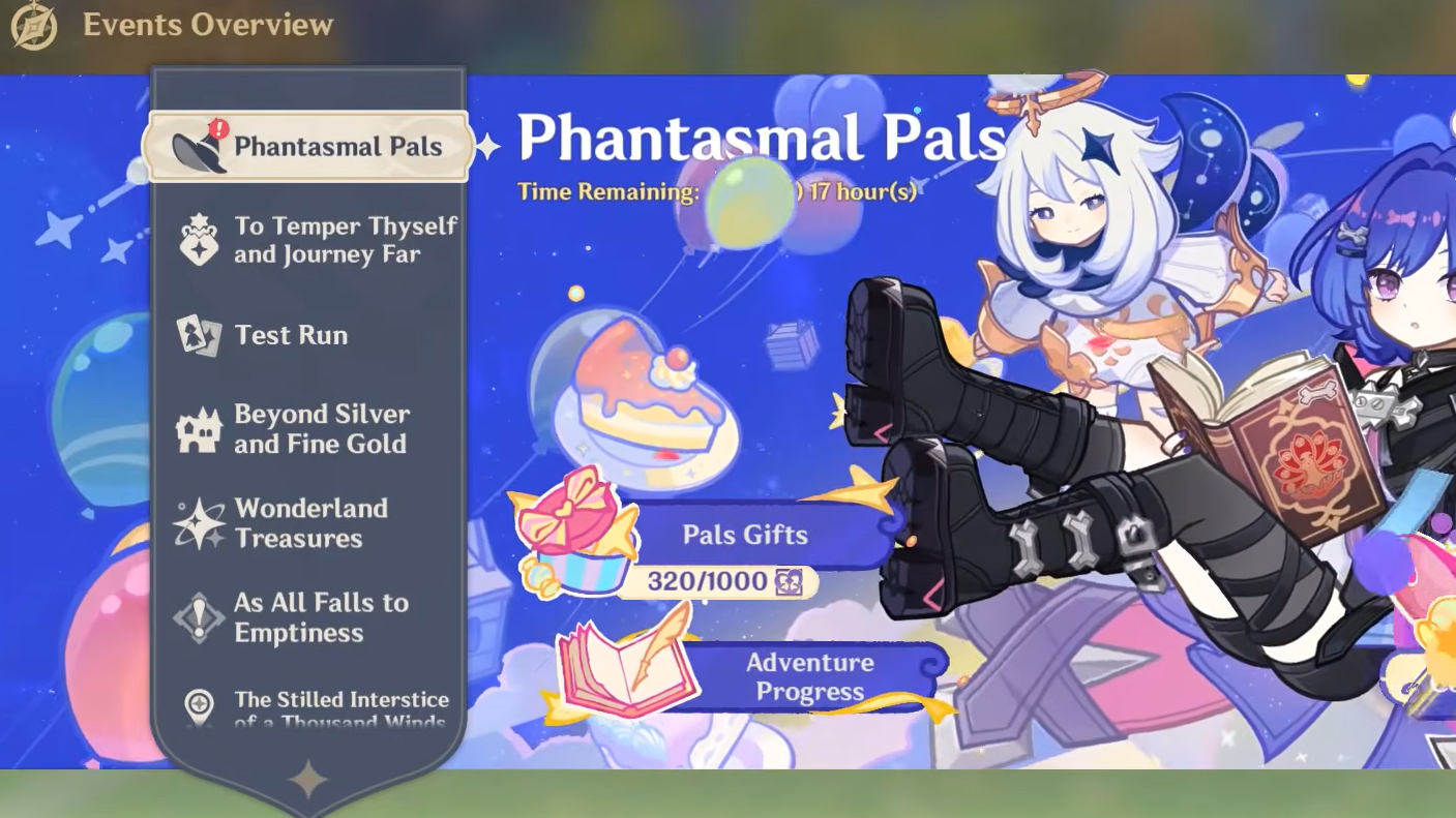 Phantasmal Pals event guide – Genshin Impact 6.6 minigames and rewards