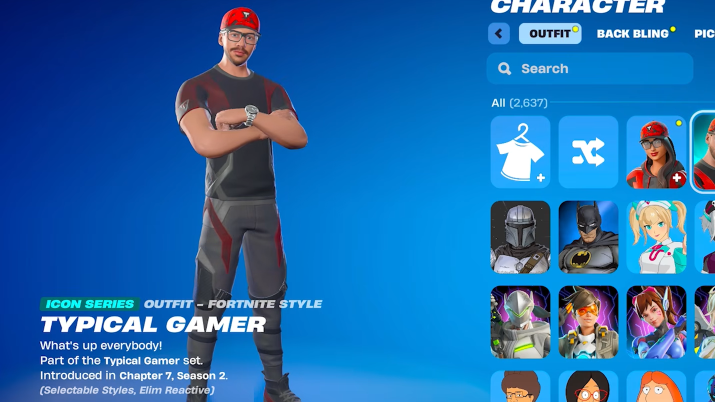 Fortnite Typical Gamer Icon Skin: How to Unlock It Free via the Skin Cup