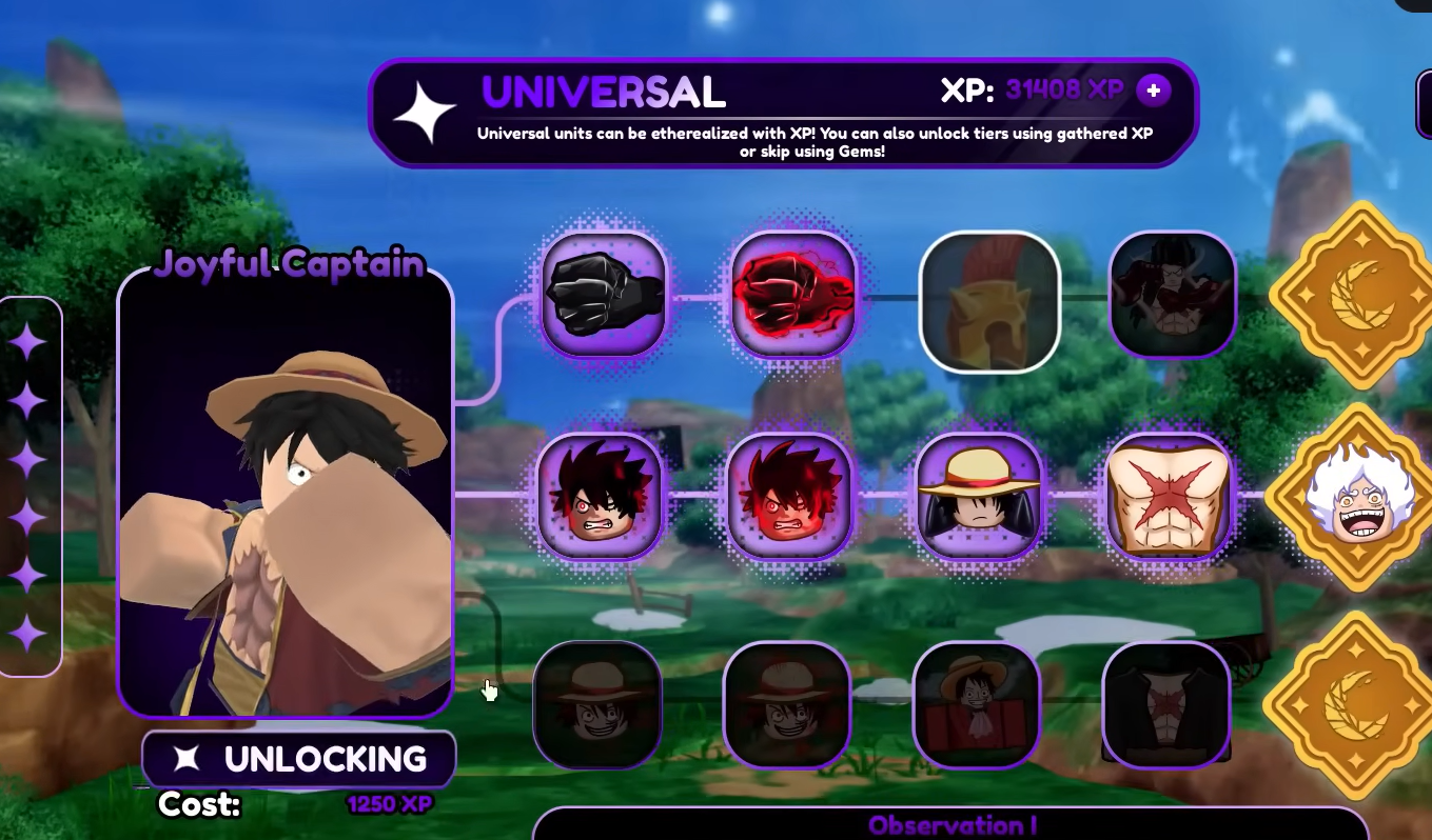 Universal Tower Defense X Units and Abilities (Update 3)