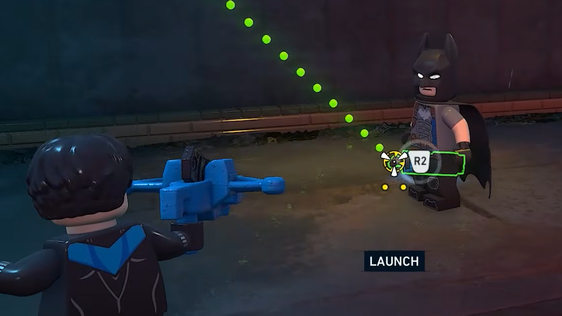 East End Riddler Puzzles in Lego Batman: Legacy of the Dark Knight