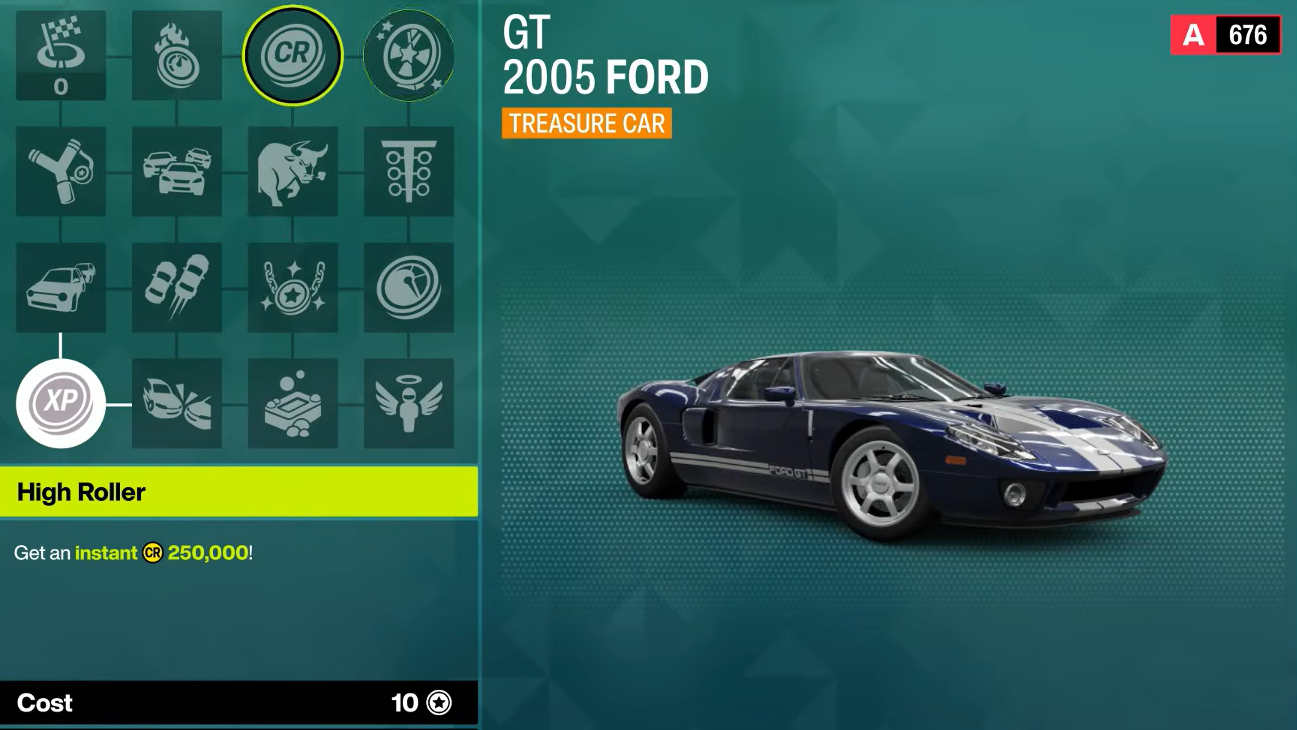 Ford GT (2005) Treasure Car location in Forza Horizon 6