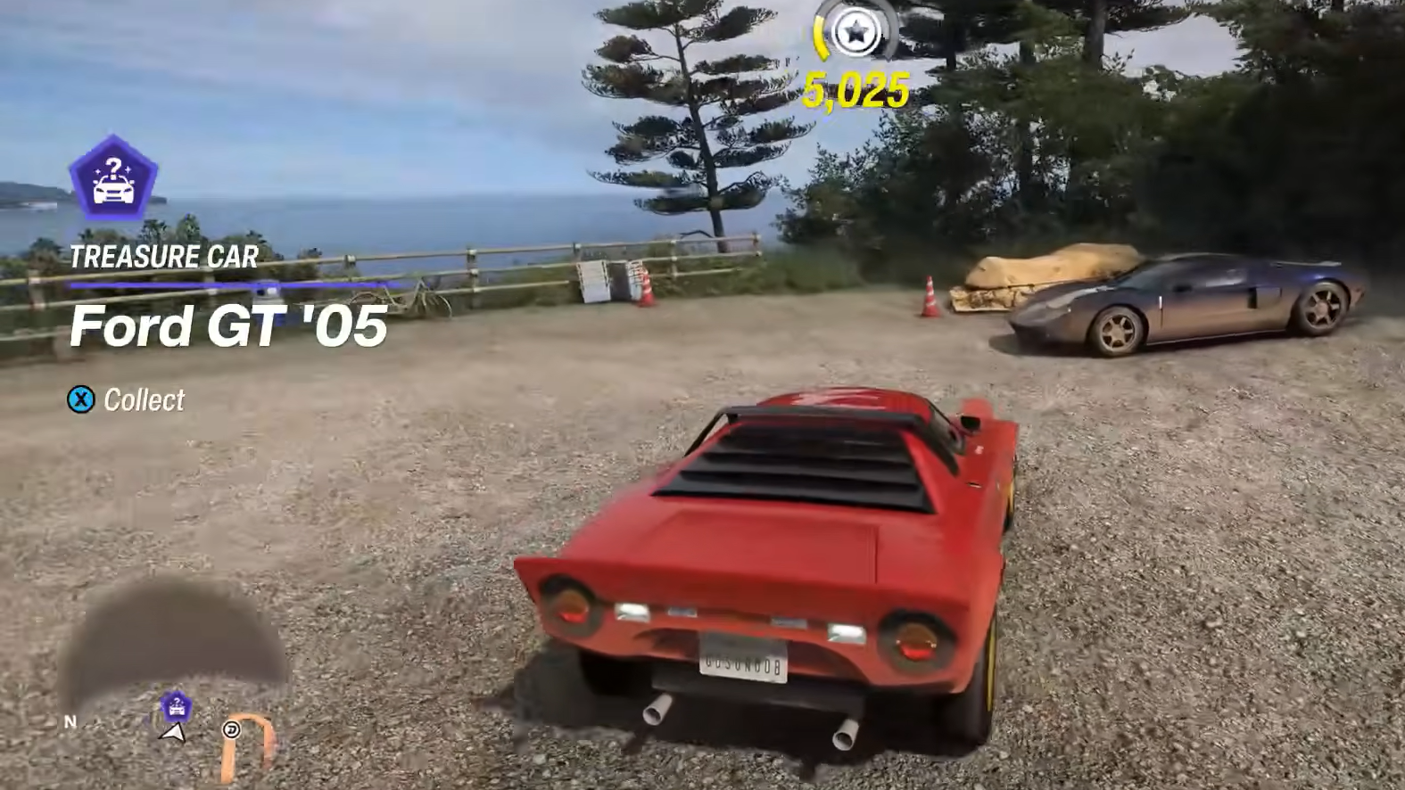 Ford GT (2005) Treasure Car location in Forza Horizon 6