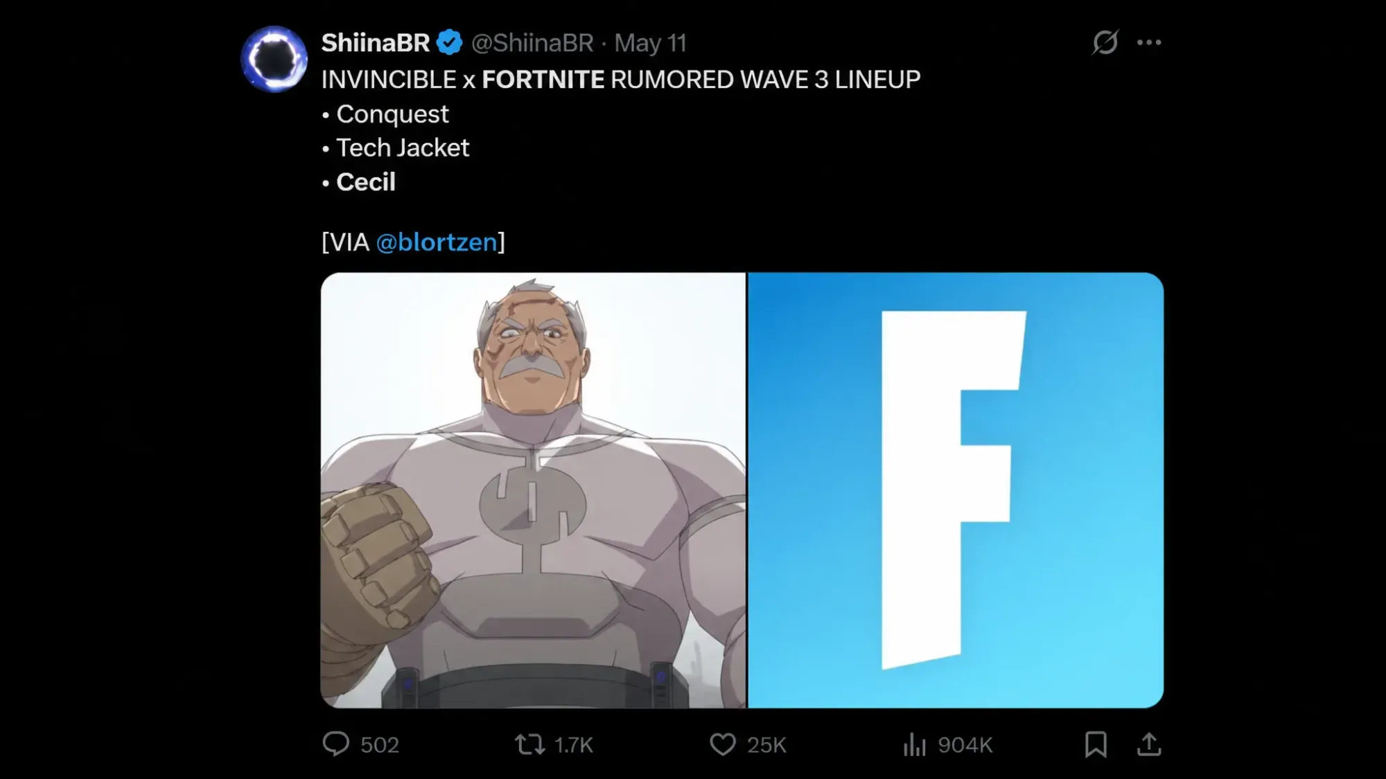 Fortnite Chapter 7 Season 3 Battle Pass leaks point to Homelander and Sonic
