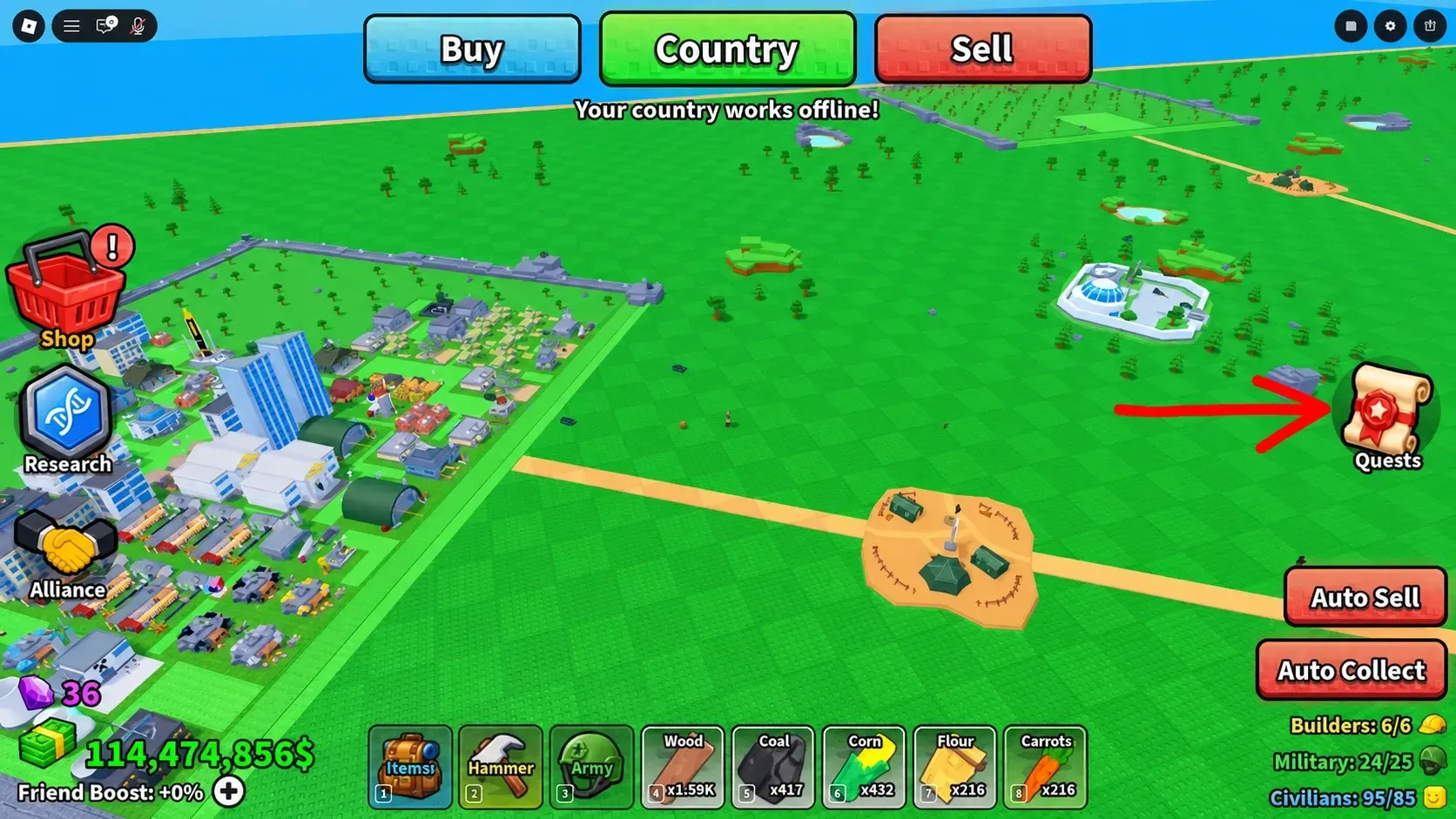 Every Mini War Quest and Gem Reward Explained (Roblox)