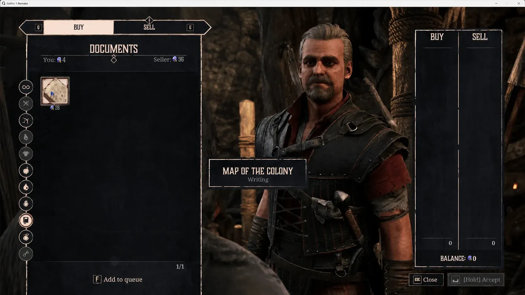 How to Get a Map in Gothic 1 Remake (Old Camp)