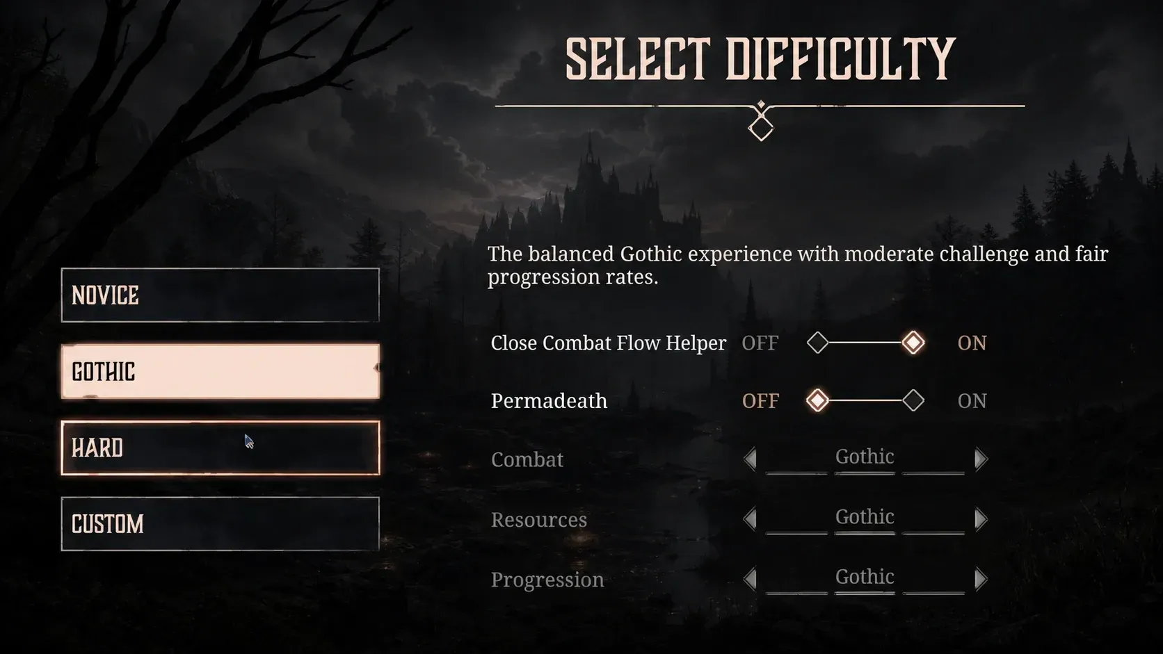 Gothic 1 Remake Difficulty Settings: Novice, Gothic, and Hard Explained