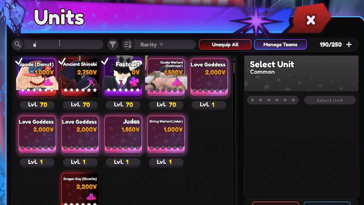 Universal Fest Part 2 Units in UTDX: How to Get and Evolve Them