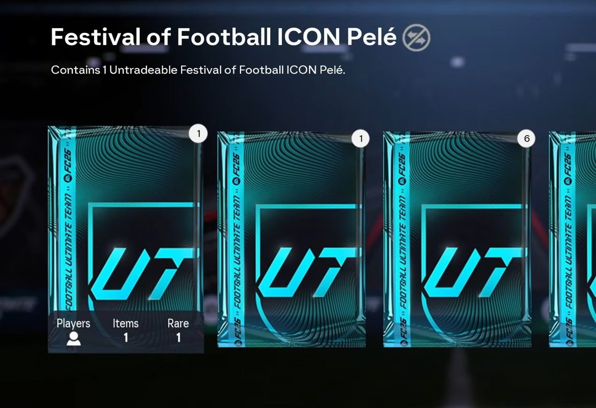 Festival of Football Icon Pelé in FC 26: How to Unlock the 96-Rated Card