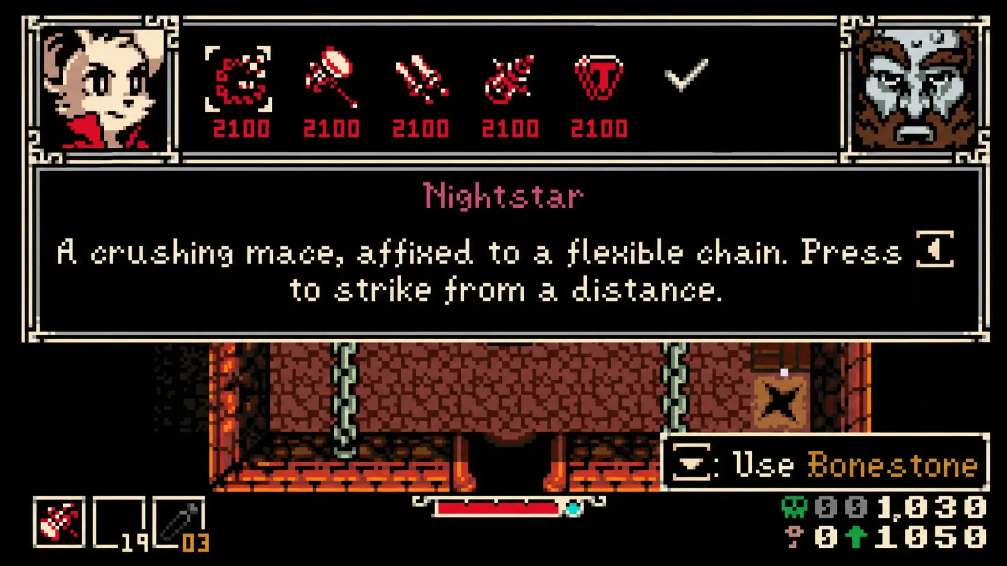 Mina the Hollower weapons ranked, from Nightstar to Battery Buster