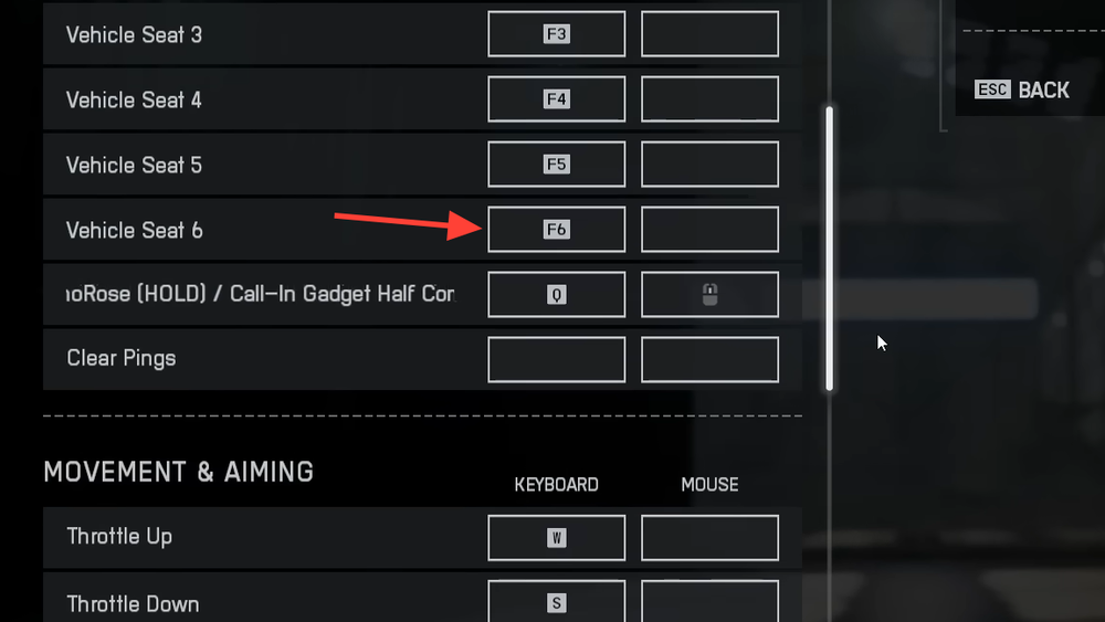 Battlefield 6 (PC) keybinds — change them fast, use a clean layout
