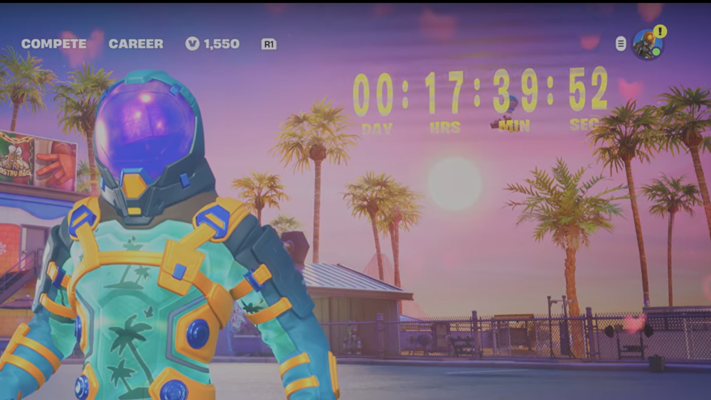 What the Fortnite lobby countdown tracks (Power Hour and season end)