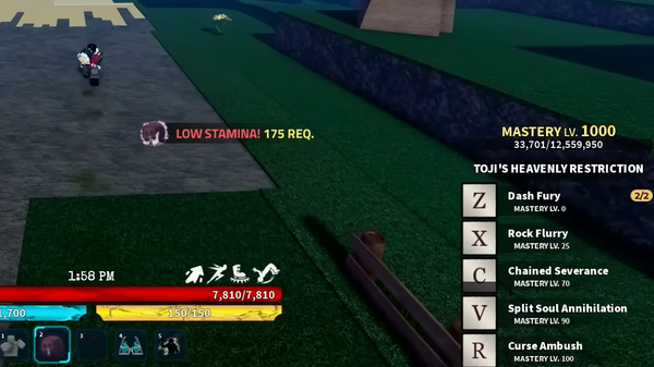 Toji’s Heavenly Restriction in Kaizen: Unlock Steps and Skill Breakdown
