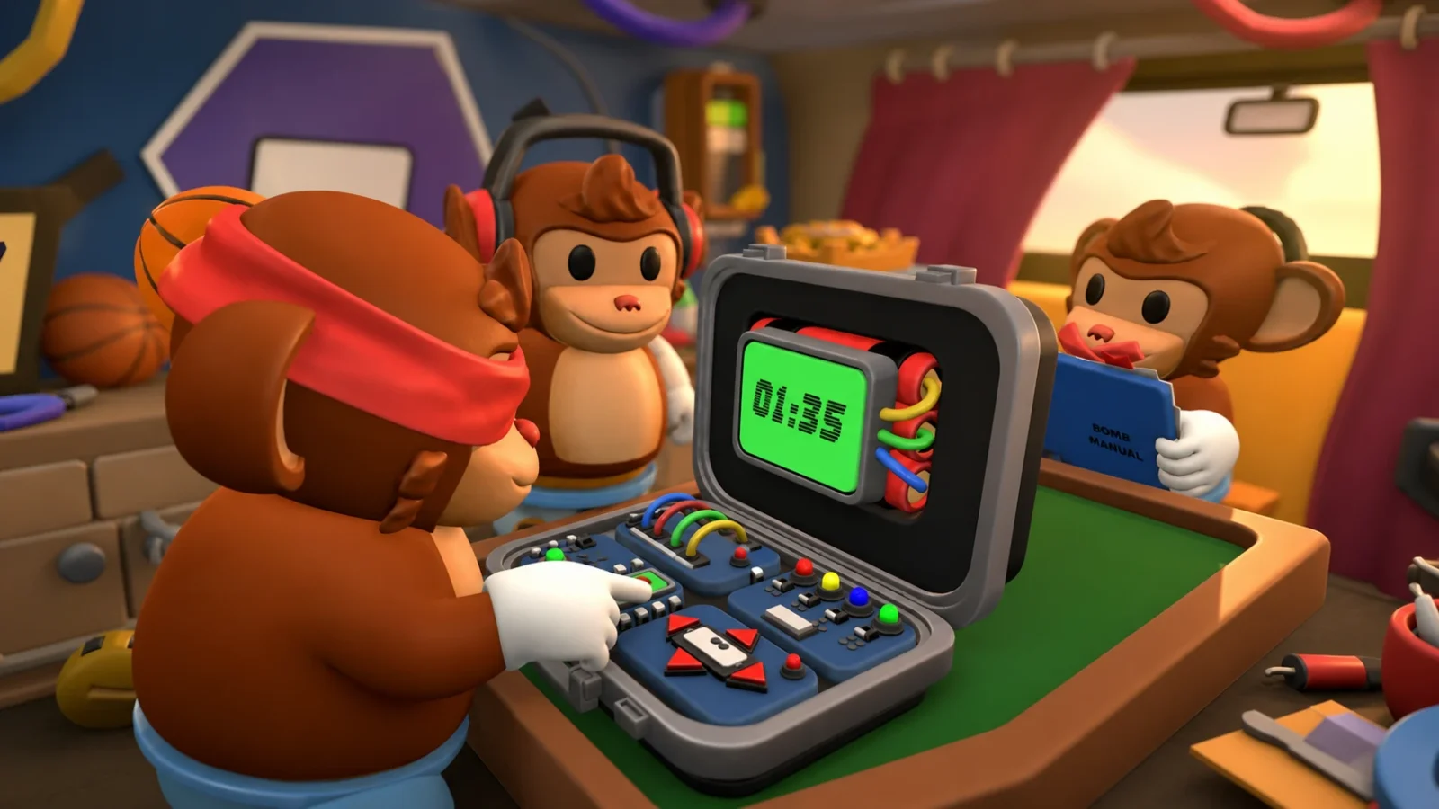 BOMBANANA! Roles Explained: Blind, Mute, and Deaf Monkey