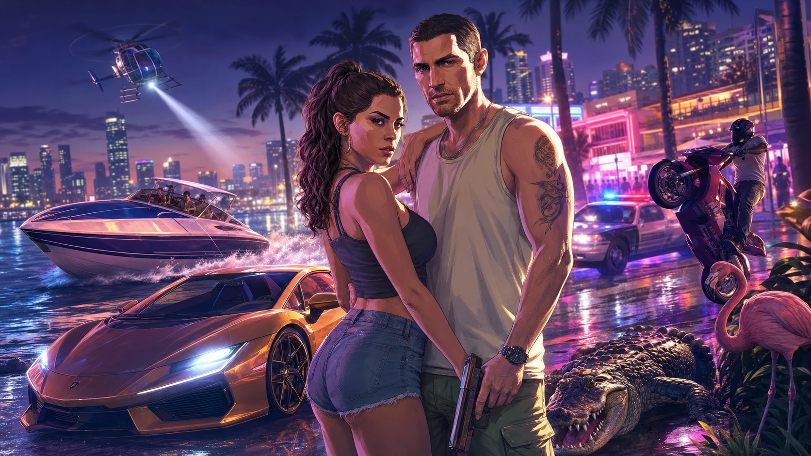GTA 6 Pre-Orders Go Live June 25 as Rockstar Drops the Cover Art