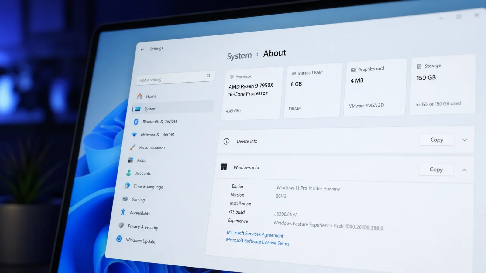 Windows 11 26H2 System Requirements and PC Compatibility