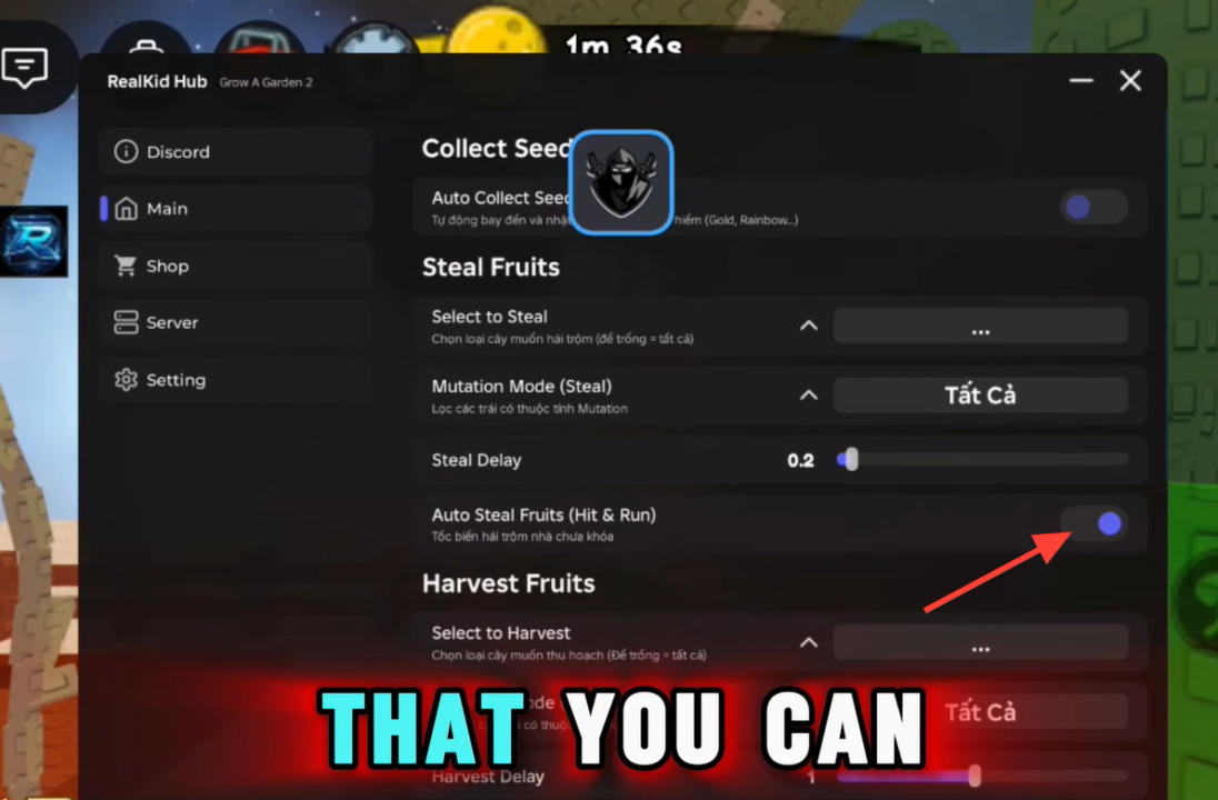 Grow a Garden 2 Auto Steal Scripts – How the Night Steal Loop Works