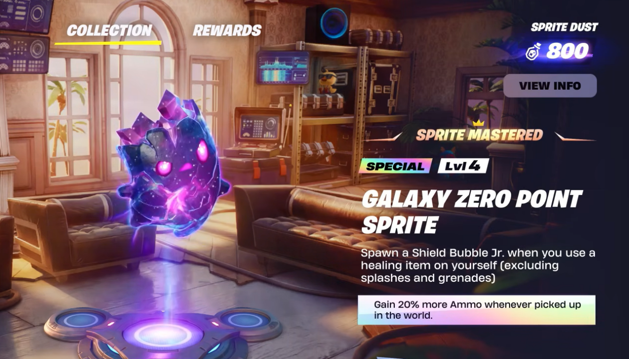 Galaxy Zero Point Sprite in Fortnite: Effects, Drop Location, and ...