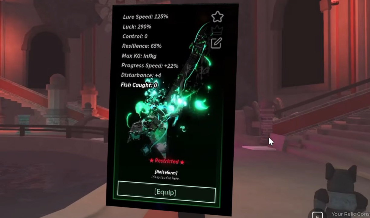 Noiseform Rod in Fisch: Stats, Passives, and How to Unlock It