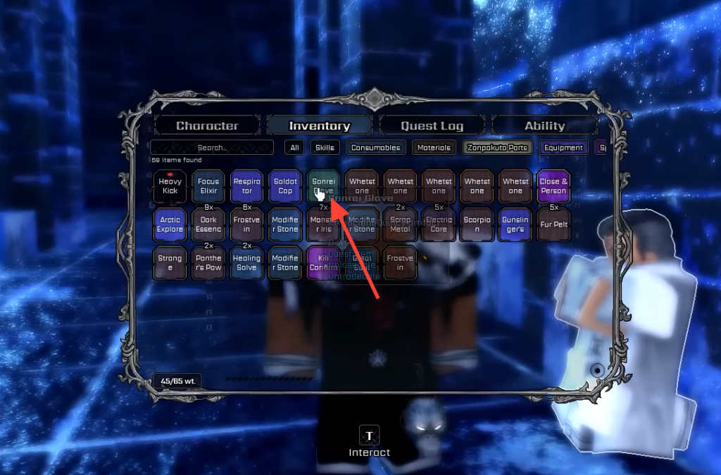 Frost Alloy in VV Ultimatum: How to Craft It for the Sanrei Glove