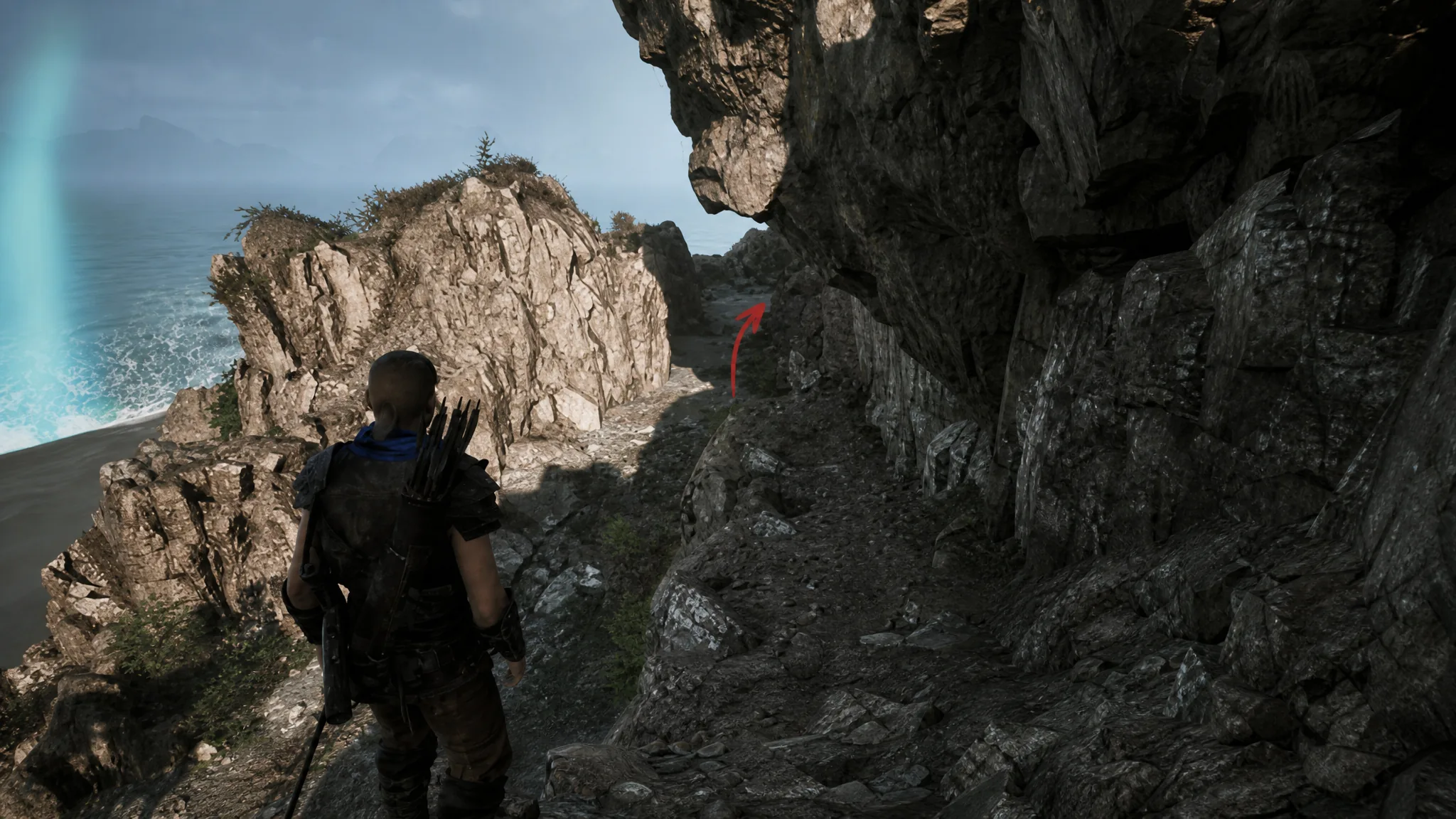 Gothic 1 Remake Cliff Side Cave Location and Rewards (Chapter 2)