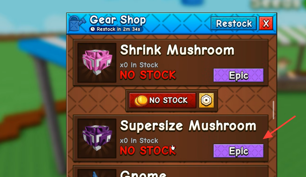 Supersize Mushroom in Grow a Garden 2: Price, Effect, and Where to Buy