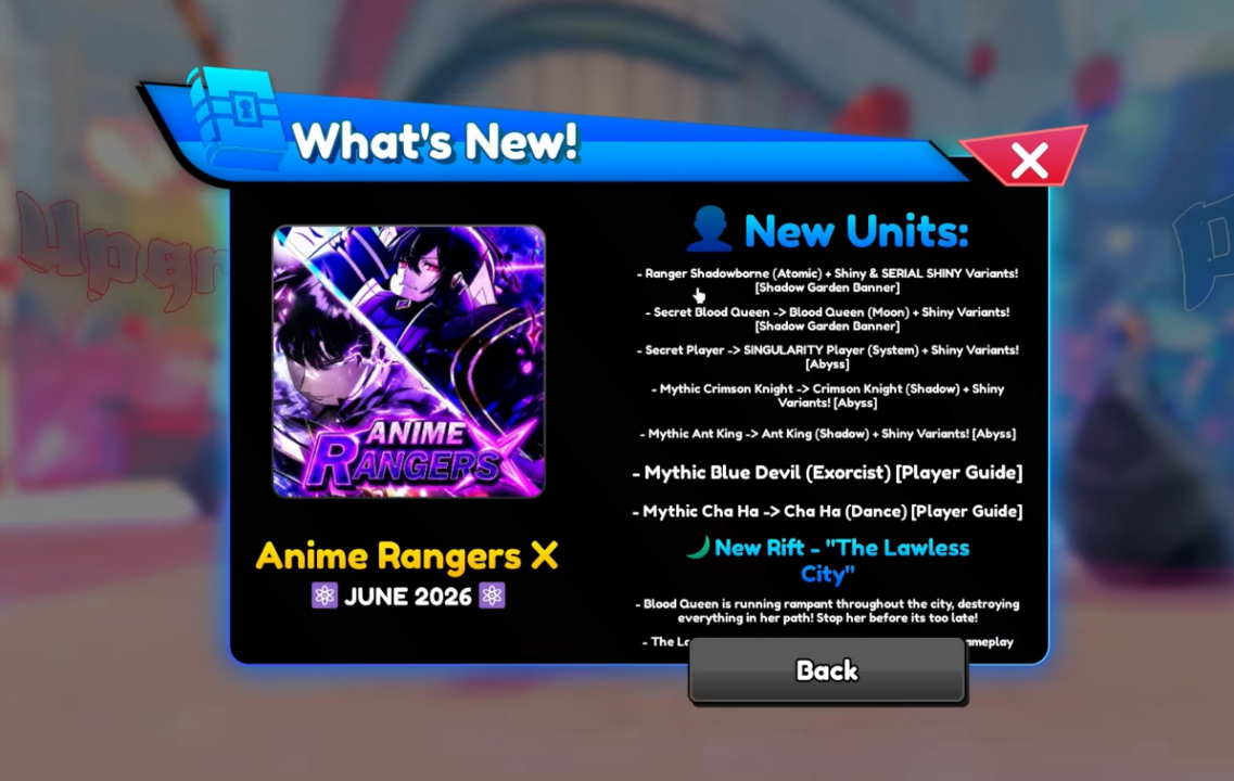 Re Rangers X Update 8: Beating Rift and Abyss Mode (Roblox)