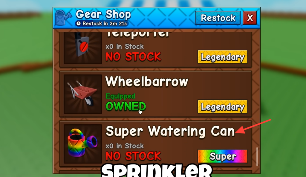 Super Watering Can in Grow A Garden 2: What It Does and How to Get It