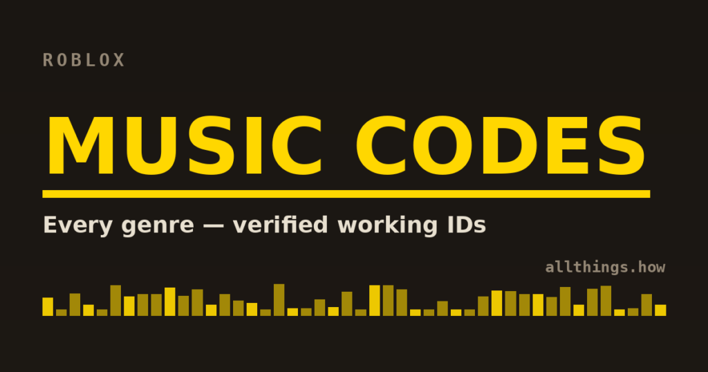 Roblox music codes (2026): How song IDs work and the best ones to try