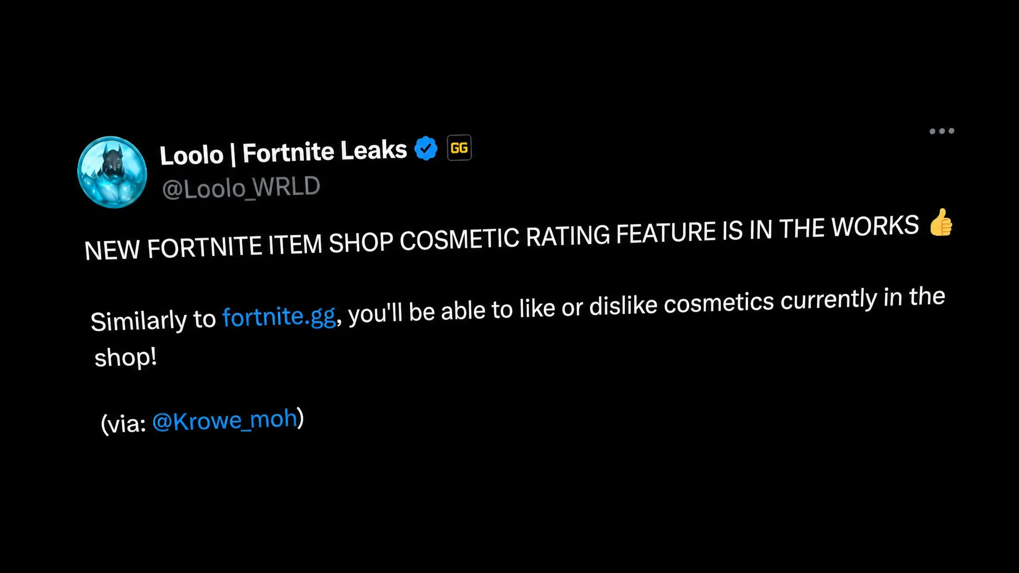 Fortnite Item Shop Rating System: What Epic’s Leaked Cosmetic Feedback ...