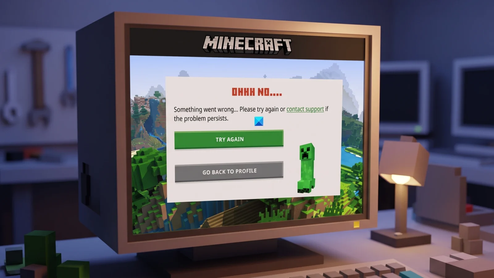 Fix the “Oh no! Something went wrong” Minecraft connection error