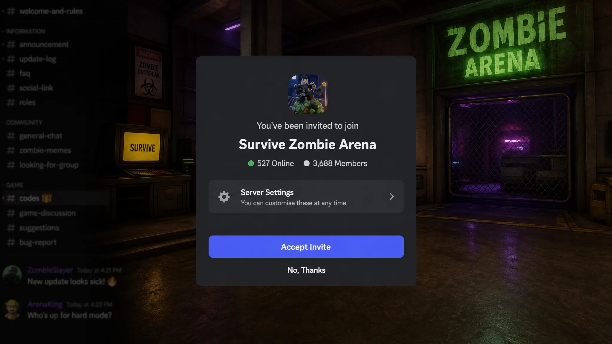Survive Zombie Arena Codes (July 2026)